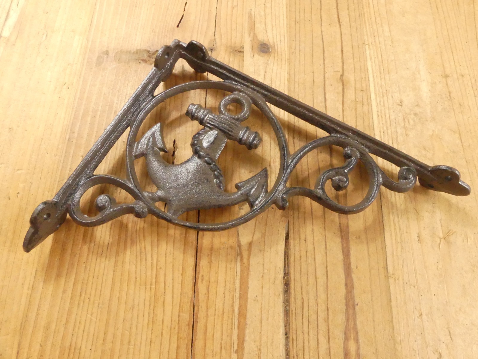 6 Cast Iron Boat Anchor Brackets Corbels Braces Wall Shelf Bracket ...