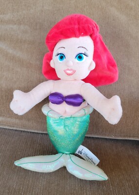 Disney Parks Baby Toddler The Little Mermaid Ariel Plush Doll 12" | eBay