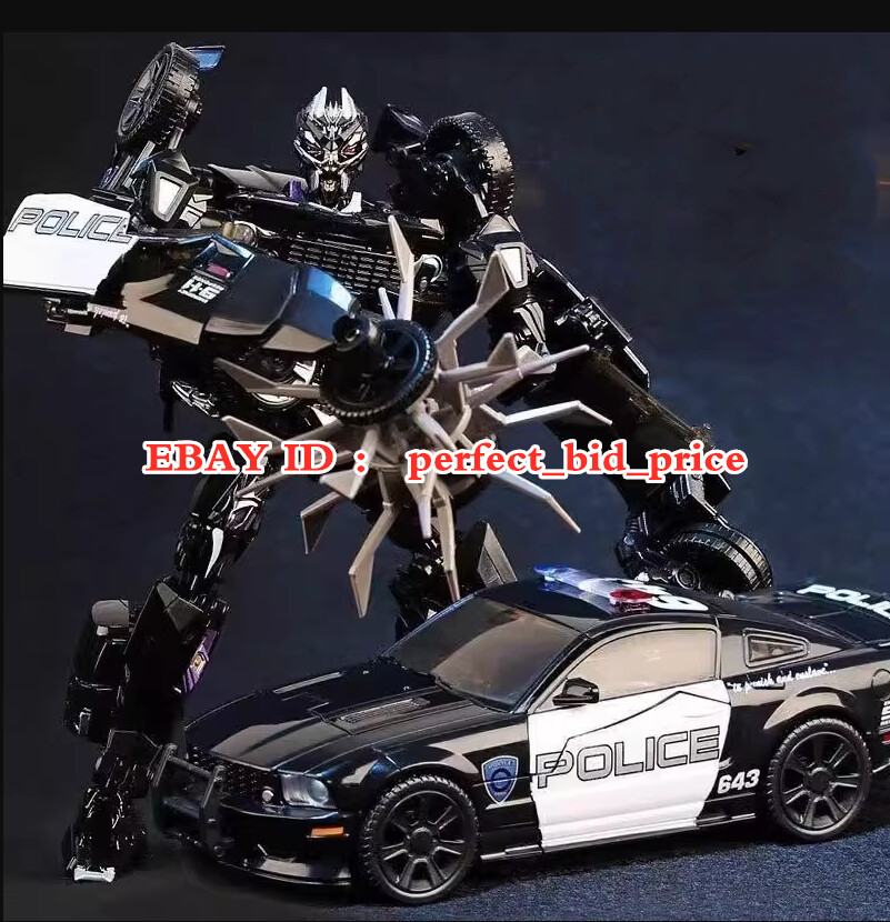 New Barricade Decepticon XP-15 Action Figure Deformabl Robot Kids Toys ...