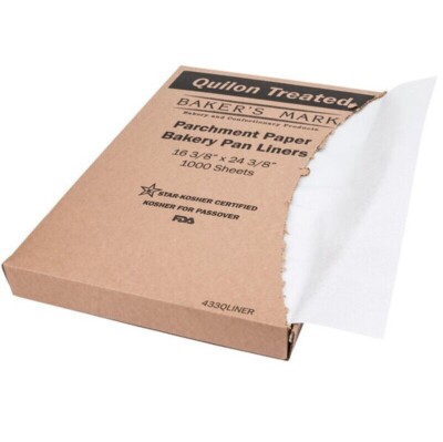 (1000 Pack) 16" x 24" Full Size Coated Parchment Paper Bun Sheet Pan ...