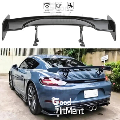 For Porsche 718 Boxster / Cayman 46" GT-Style Adjustable Rear Trunk ...