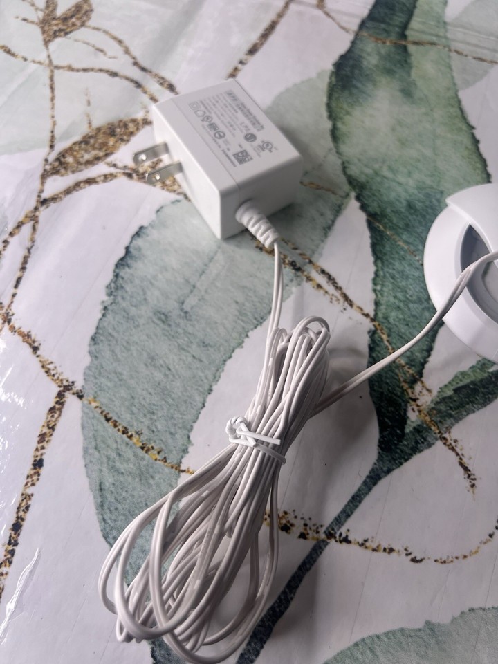 ADT RC845 Wireless Indoor/Outdoor Security Camera White Color W/ Pwr ...