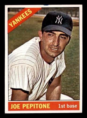 1966 Topps Baseball #79 Joe Pepitone EX *d4 | eBay