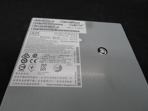 IBM Ultrium4 LTO4 SAS V2 HH TS2900 3572-S4H ULT3580-HH4 Exact Part No ...