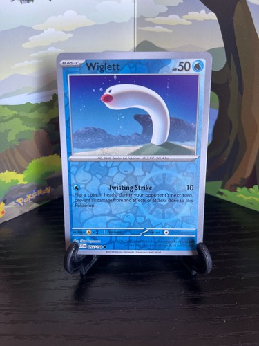 Wiglett 055/198 - Scarlet & Violet - Common - Reverse Holo - Pokemon ...