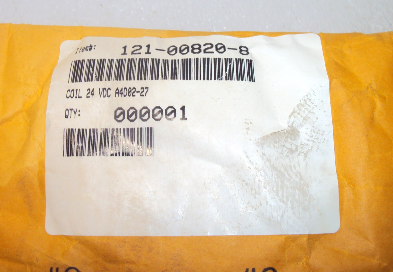 Parker Denison 121-00820-8 24VDC Solenoid Coil 2.0A A4D02-27 | eBay