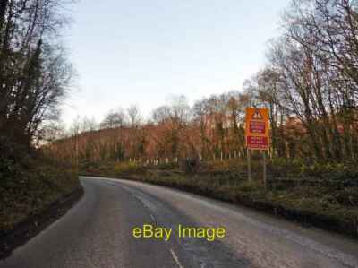 Photo 6x4 Approaching Bray Valley Quarries on the A399 High Bray c2018 ...