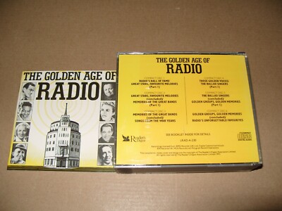 The Golden Age Of Radio Readers Digest 1993 -6 cd Ex+/Inlays Vg/Ex. (B2 ...