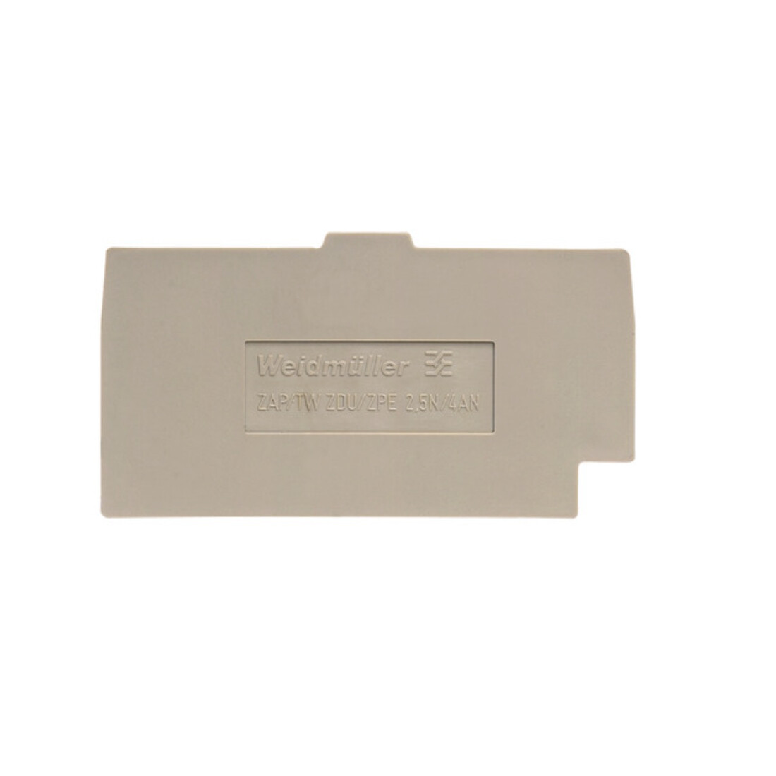 10pcs Weidmuller Wiring Terminals Baffle plate ZAP/TW ZDU 2.5N/4AN ...