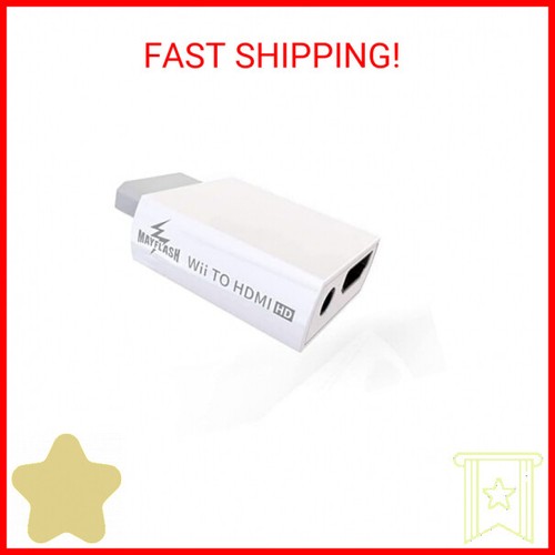 MAYFLASH Wii to HDMI Converter 1080P for Full HD Device, Wii HDMI ...