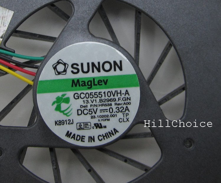 Dell XPS M1330 M1310 M1318 Laptop CPU Fan GC055510VH-A 13.V1.B2969.F.GN ...