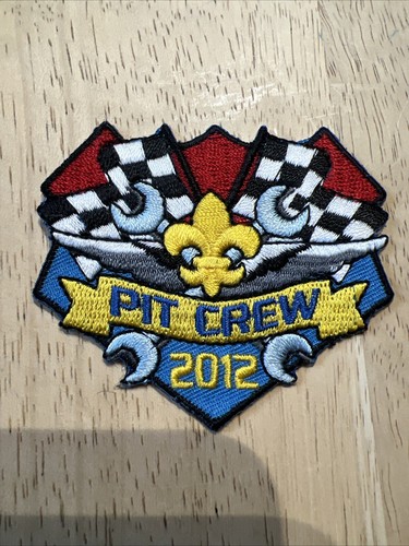 Vintage 2012 BSA Boy Scouts Of America 🇺🇸 Pit Crew Patch | eBay