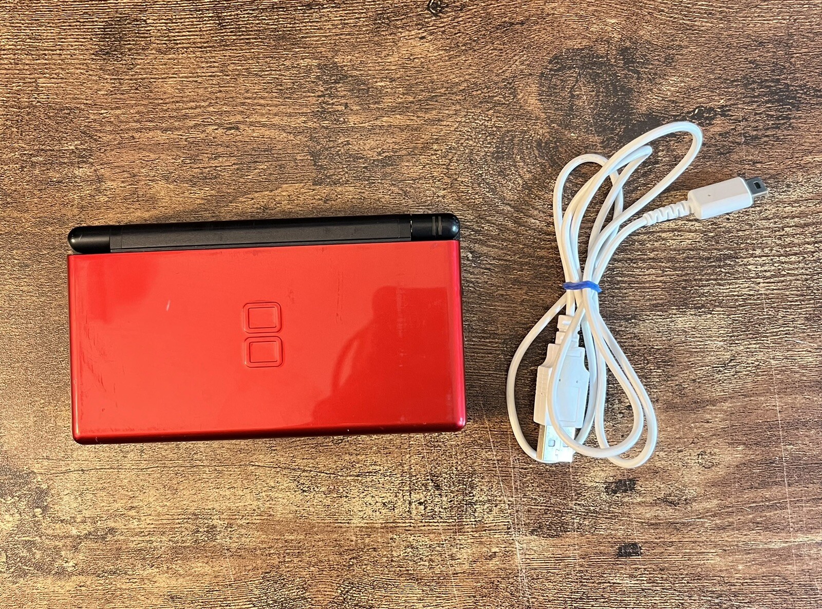 Nintendo DS Lite Crimson Handheld System - Red/Black - Tested - Fast ...