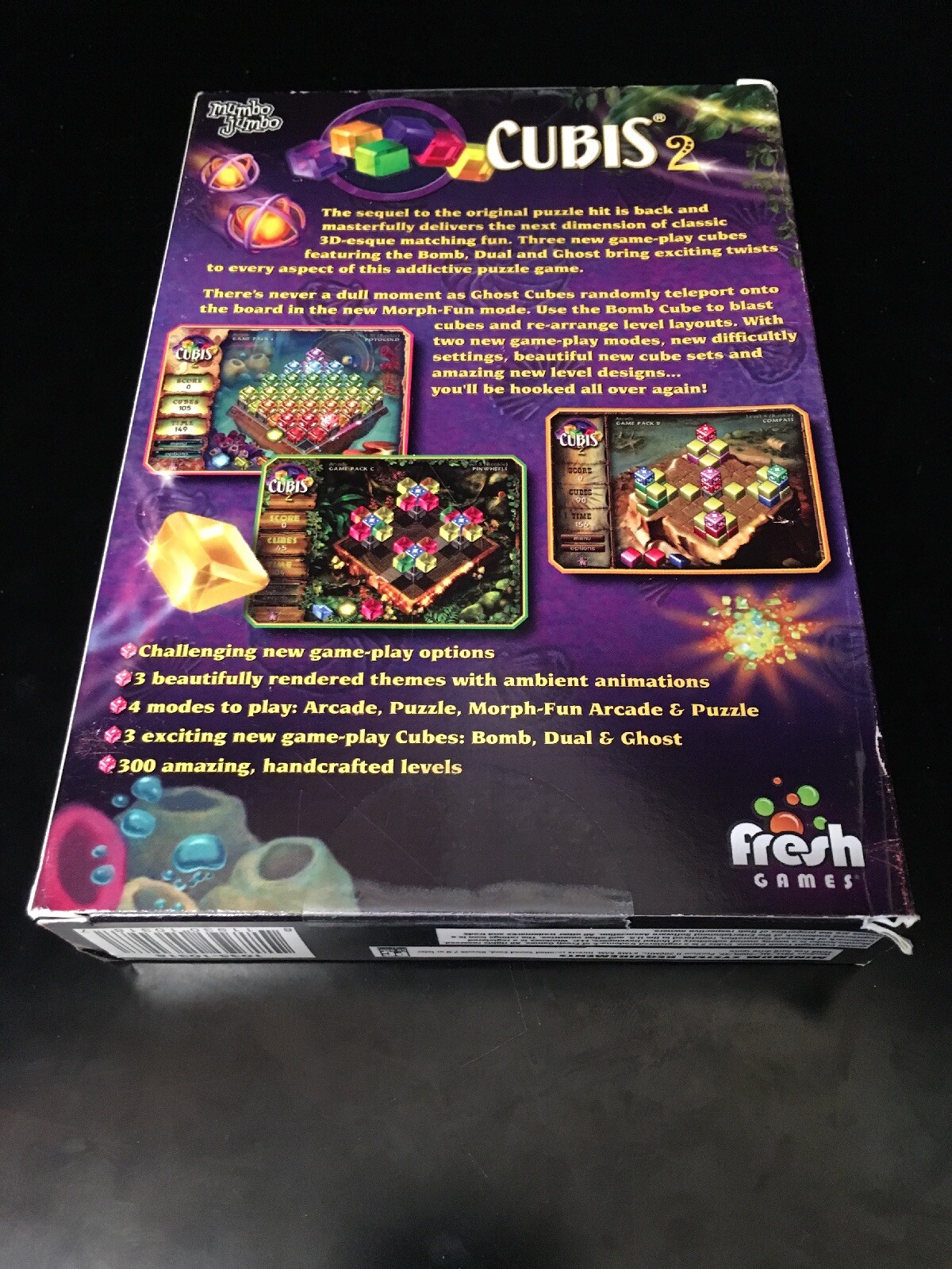 Cubis 2 - Mumbo Jumbo Windows PC GAME, 2006 Windows Big Box ...