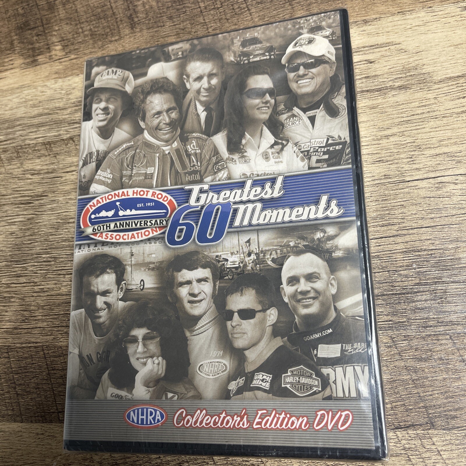 NHRA National Hot Rod Association 60 Greatest Moments Car Drag Racing ...