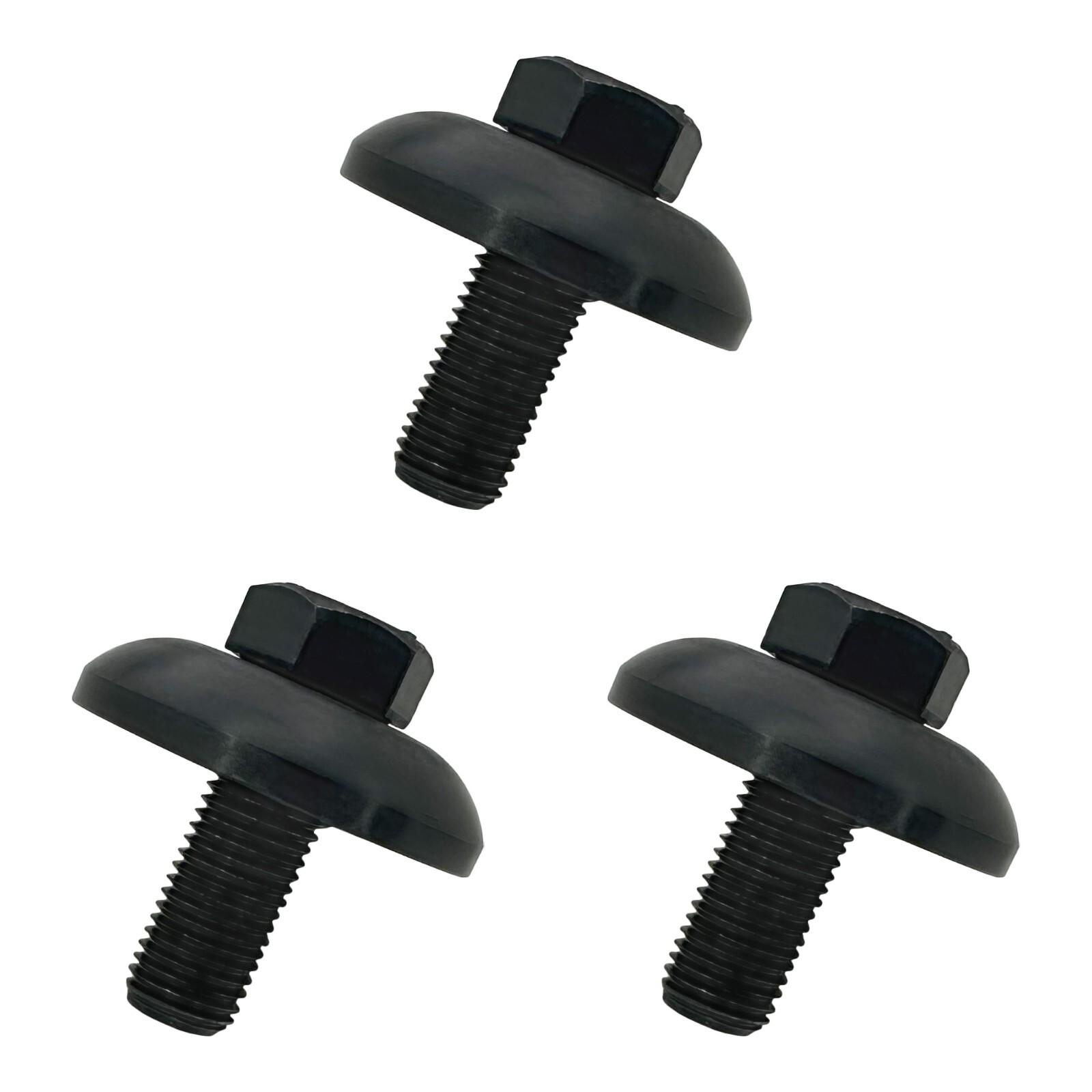 (3) Blade Bolt & Washer Assembly for Husqvarna Poulan Roper Craftsman ...