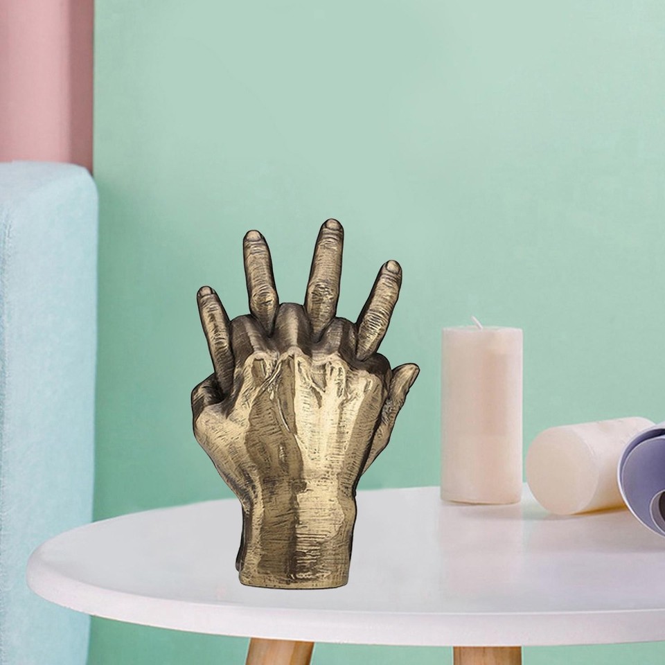 Figure Statue Figure Friend Statues Decorative Hand Figure Decor for ...
