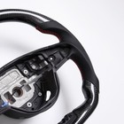 W/heated carbon fiber Steering Wheel Mercedes-Benz W205 C63 AMG CLA GLE ...