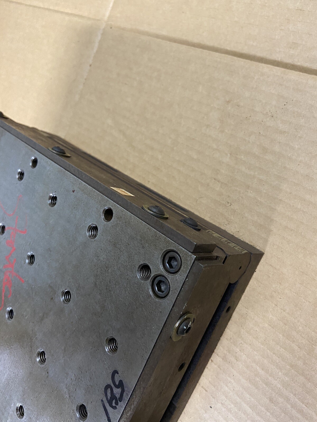 Ralmike's Tool-A-Rama 12" x 12" 2 Angle Sine Plate With Fence Threaded ...