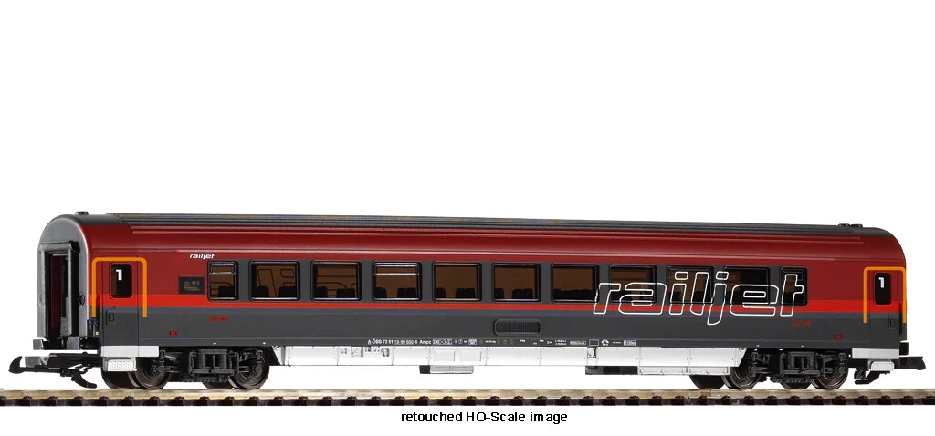 PIKO G-Scale OBB VI First Class Railjet Coach 37666 for sale online | eBay