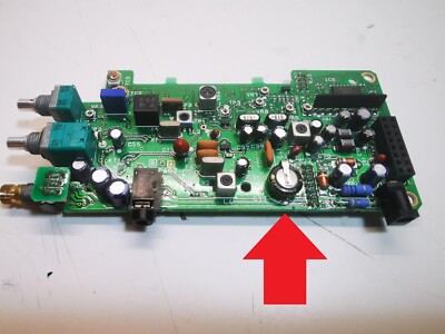 Yupiteru MVT-7100 MVT-8000 Memory Backup Capacitor Battery replacement ...