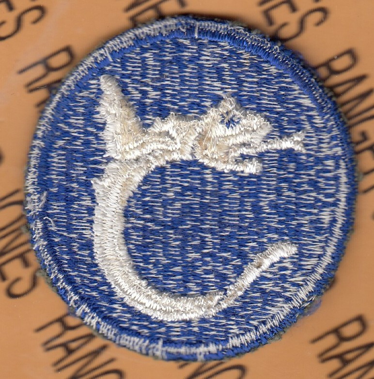 WWII US Army 130th Infantry Division PHANTOM GHOST ~2.5" patch c/e B | eBay