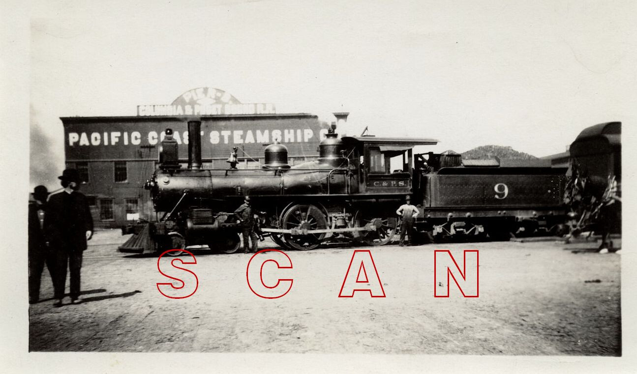 2F951 RP 1919/1940s COLUMBIA & PUGET SOUND RAILROAD 440 LOCO #9 | eBay