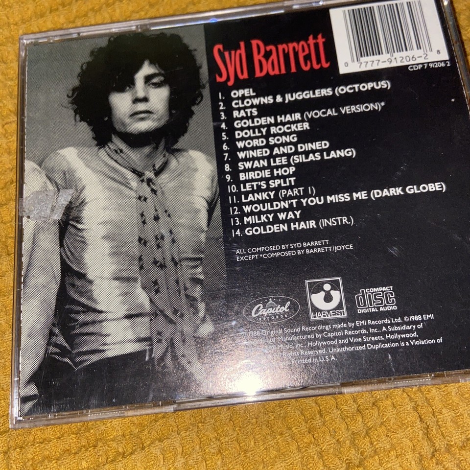 Opel by Syd Barrett (CD, Jul-1996, Capitol) Pink Floyd 77779120628 | eBay