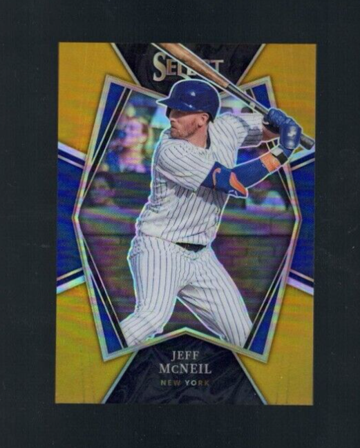 2021 Jeff McNeil Select Gold #8/10 New York Mets (S) | eBay