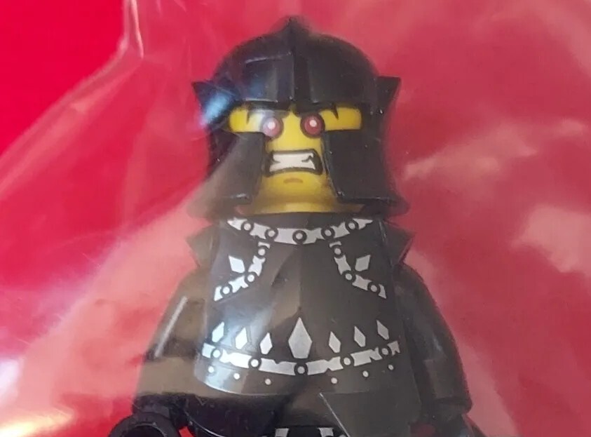 100% Lego CMF Evil Knight Minifigure Excellent Condition | eBay