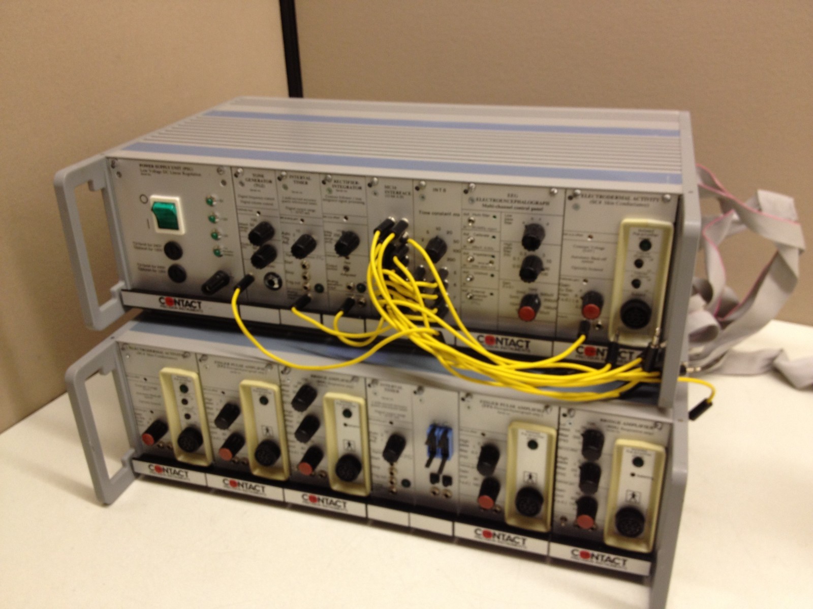 Contact Precision Instruments Research Lab Polygraph PSYLAB System 5 Components | eBay