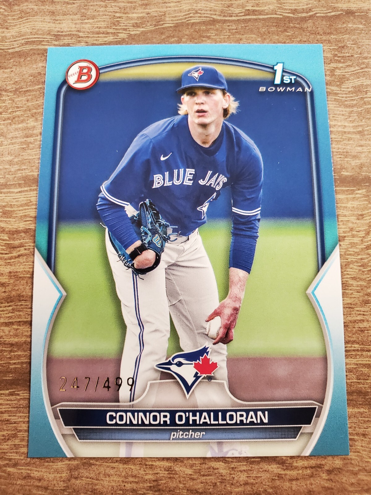 Connor O'Halloran 2023 Bowman Draft Sky Blue #247/499 | eBay