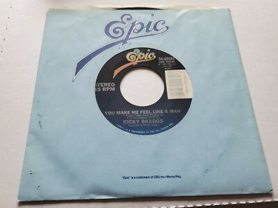 RICKY SKAGGS - You Make Me Feel Like A Man / Rendezvous 1985 COUNTRY 7 ...