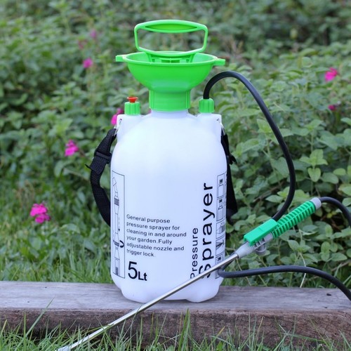 2L,5L,8L,10L Garden Pressure Weed Spray Bottle Hand Pump Water Plant ...