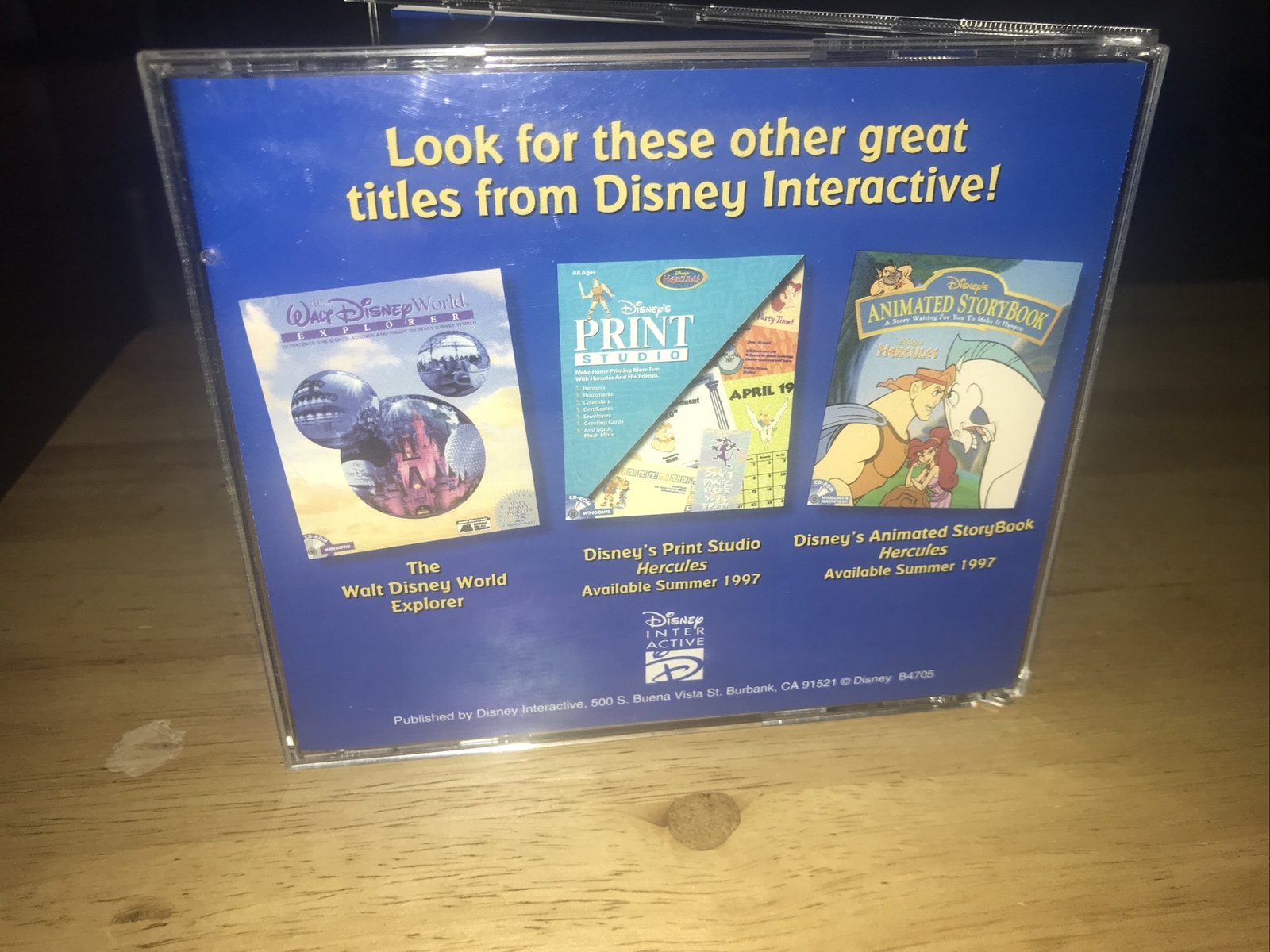 Disney Magic Artist CD Rom for Windows 95 MacIntosh Power PC 1997 ...