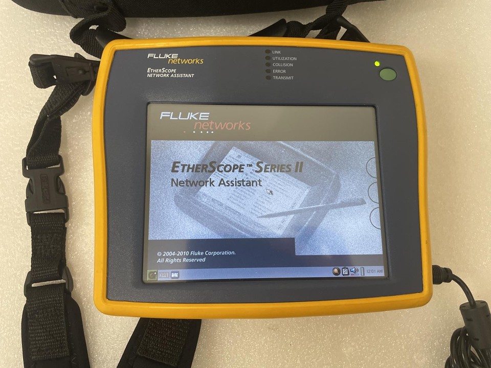 FLUKE NETWORKS ETHERSCOPE NETWORK ASSISTANT W/ WIREVIEW MAPPER | eBay