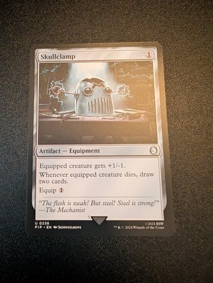 Skullclamp - 238 - NM - Universes Beyond: Fallout - MTG | eBay