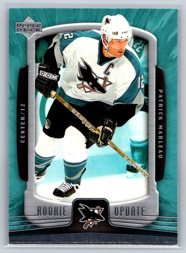 2005 Upper Deck Rookie Update #82 Patrick Marleau San Jose Sharks | eBay