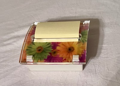 Post-it Note Dispenser 3-D Floral Flowers Daisy Refillable Pop-up ...