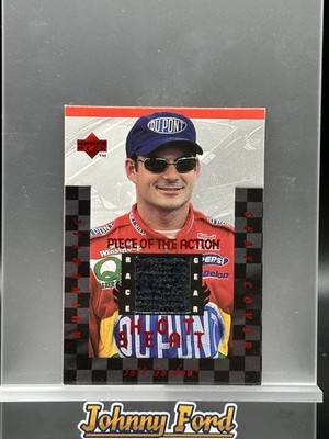 Jeff Gordon 1997 Upper Deck Seat Cover Piece of the Action Hot Seat # ...