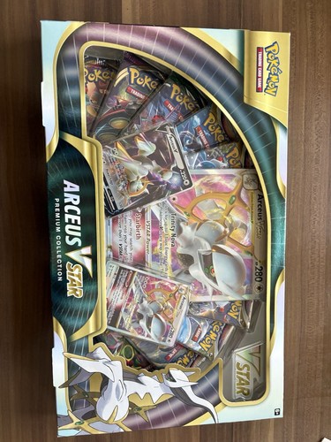 Arceus V Star Premium Collection - Contains Evolving Skies Booster ...