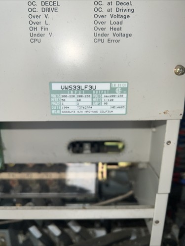 Westinghouse Accutrol 110 Variable Frequency Drive 10HP 460V 3Ph *LOCAL ...