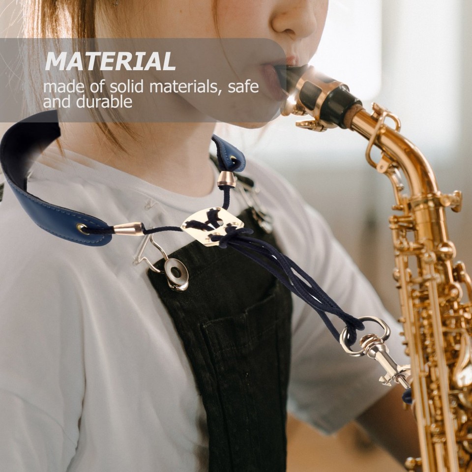 Alto Saxophone Neck Strap Saxophone Rope Neck Hanging Strap Clarinet ...
