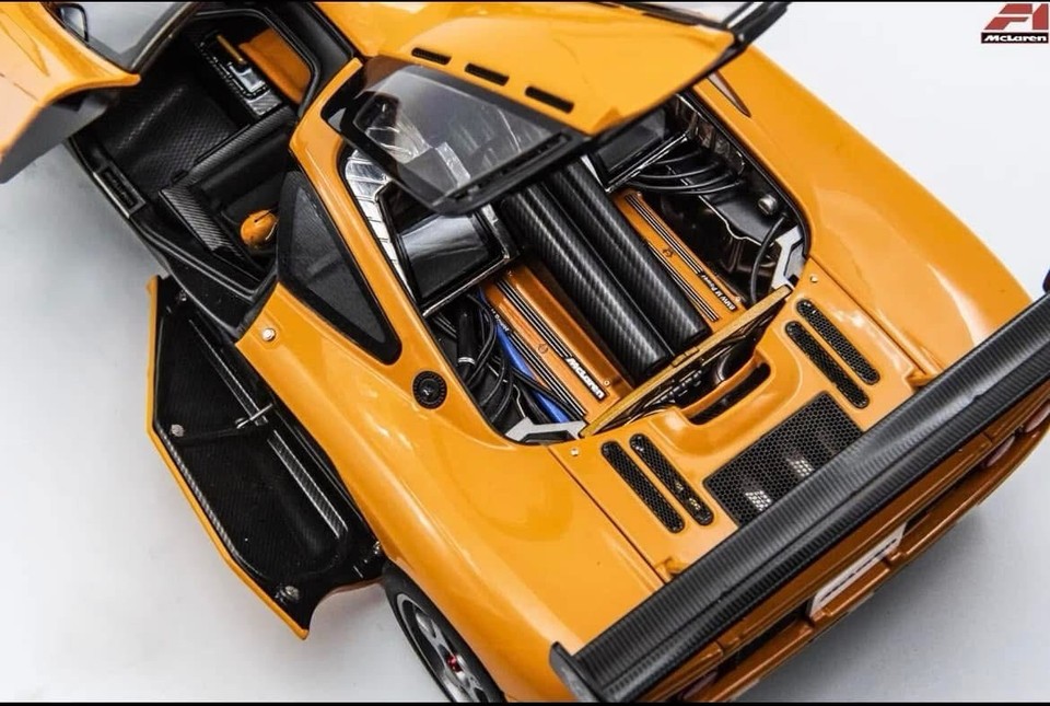 AUTOart McLaren F1 LM Signature Edition 1/18 Orange 76011 *** Free USA ...