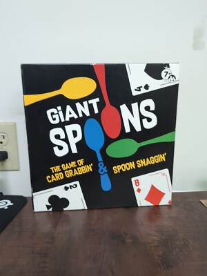 Giant Spoons, Card Games for Kids - Spoons Game, Deck of Cards, Fun ...
