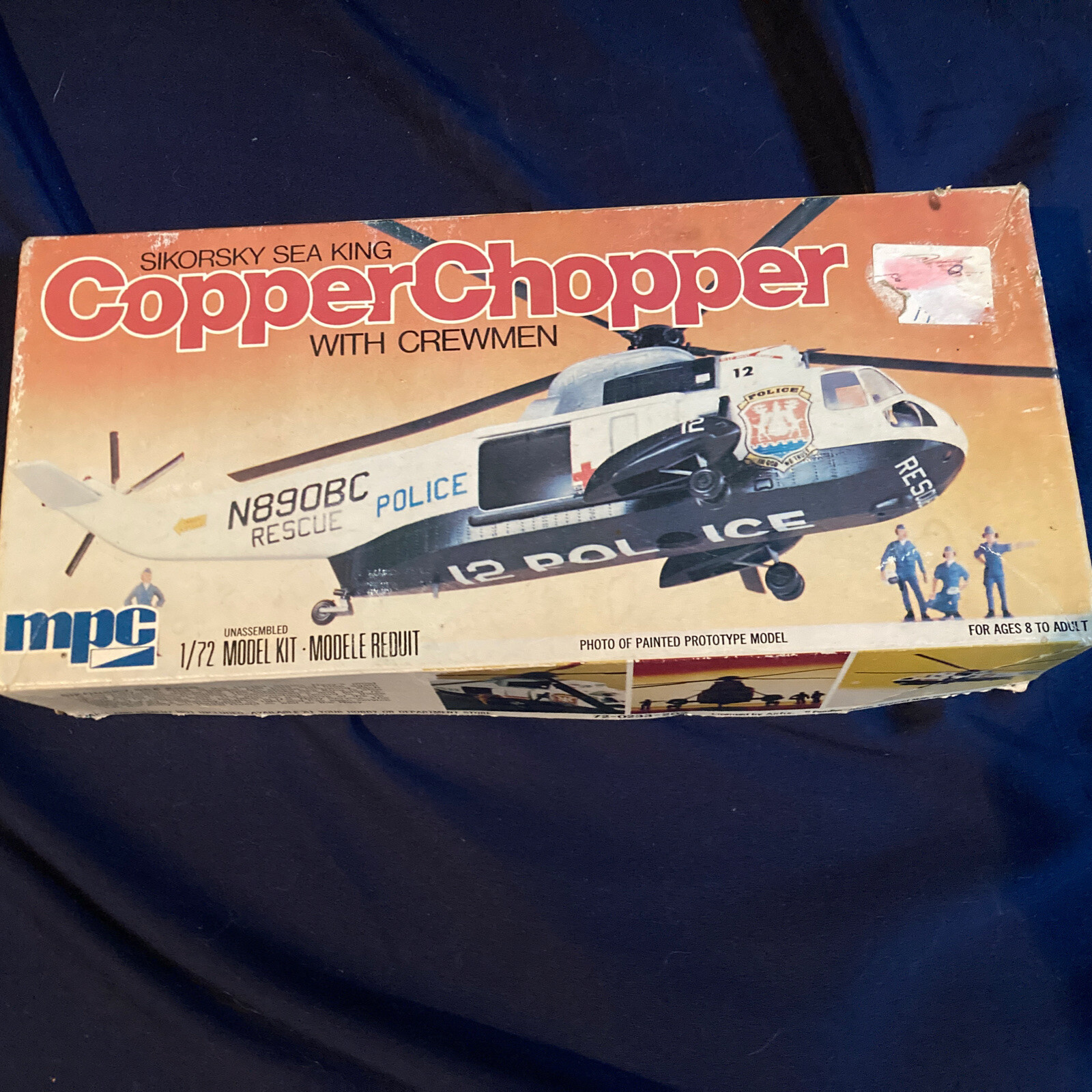 MPC 1:72 Sikorsky Sea King Copper Chopper Vintage Model Kit 2-1233 ...