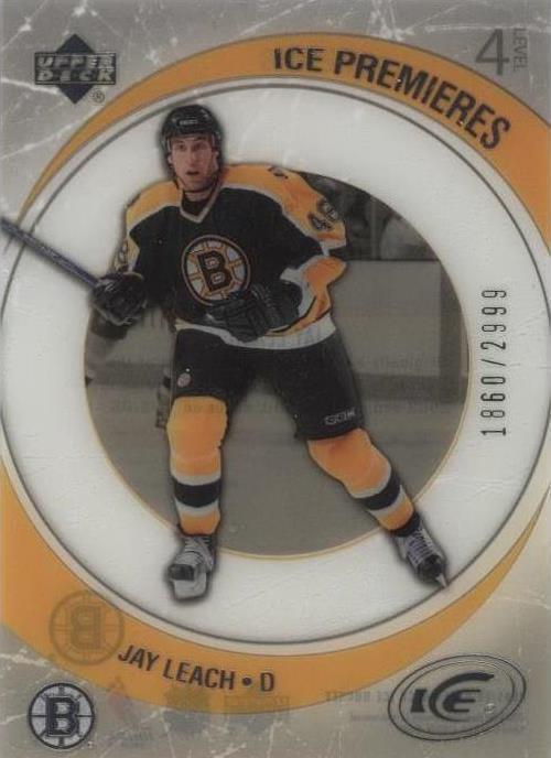 2005-06 Upper Deck Ice - Ice Premieres Jay Leach #188 /2999 (RC) for ...