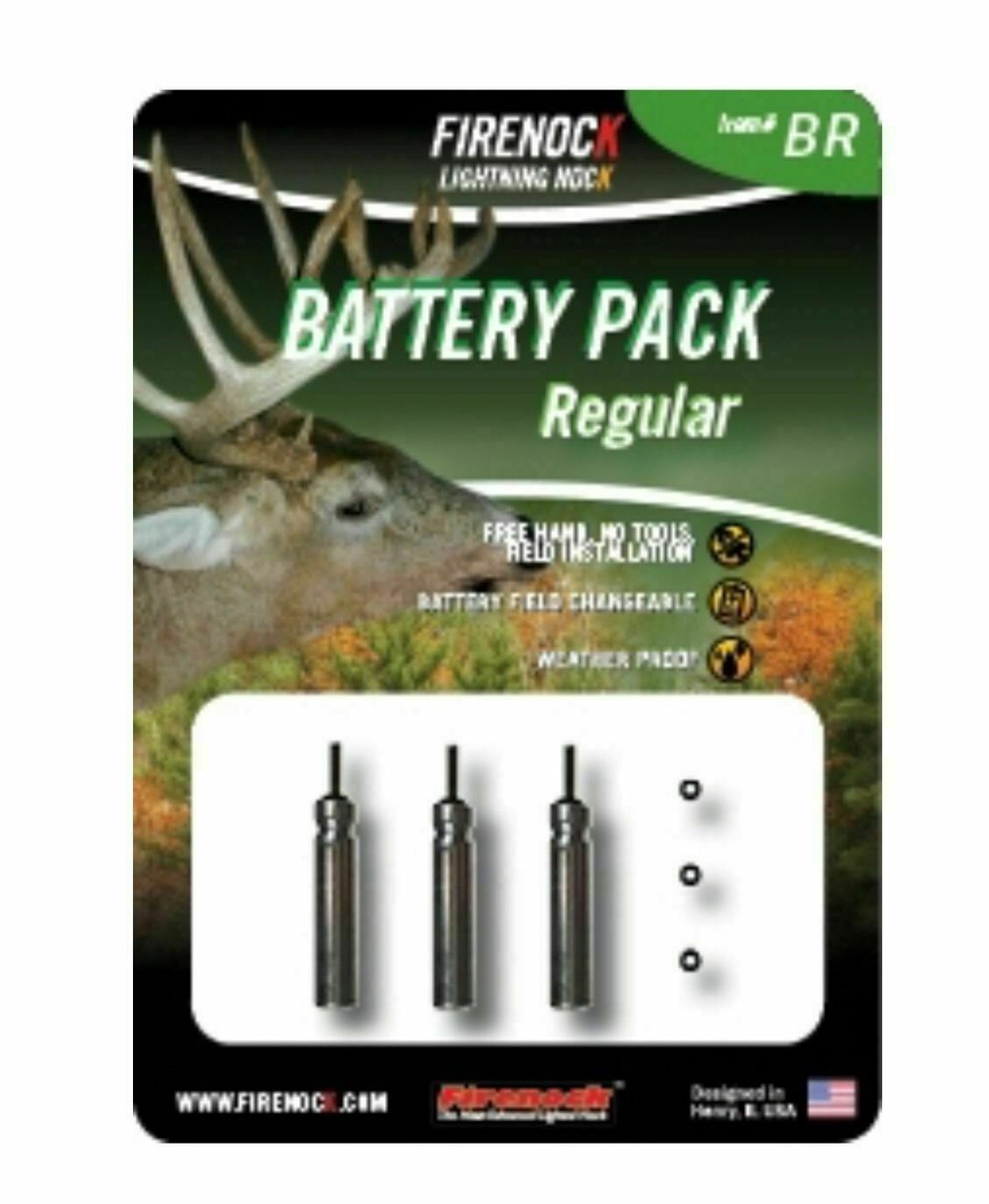 FIRENOCK Battery Pack Regular (BR) A3/C3/D3/E3/F3/G3/J3/Q3/S3 etc ...