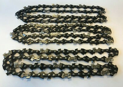 3 x 16" Bar Replacement Chainsaw Chain 1.3 mm 55 LINKS fit STIHL MS211 ...