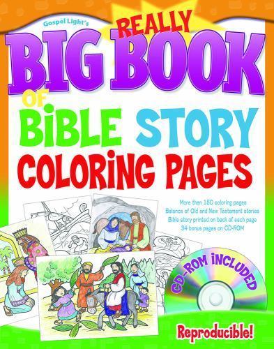 The Really Big Book of Bible Story Coloring Pages [with CD ...